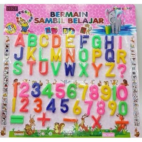 Jual Mainan Edukasi HURUF ABC ALPHABET ANGKA ABC 138HA - Jakarta Utara ...