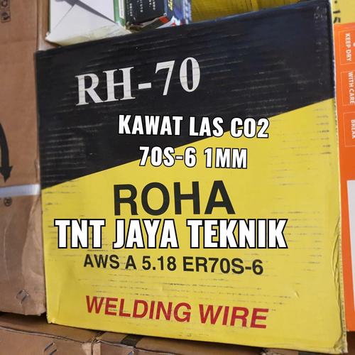 Jual KAWAT LAS CO2 1MM ROHA / KAWAT LAS MIG WIRE 70S-6 1 MM ROHA ...