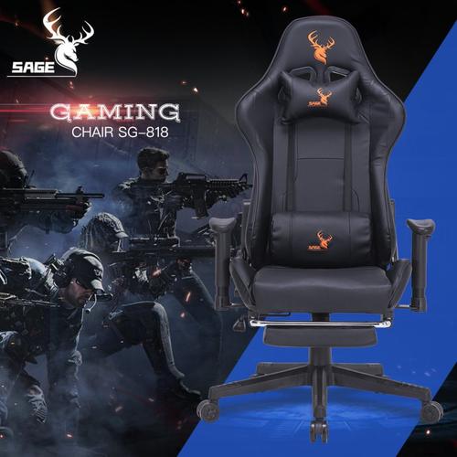Jual SAGE GAMING CHAIR / KURSI GAMING SAGE SG 818 180° ADJUSTABLE ...