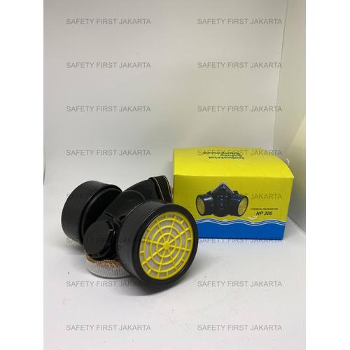 Jual Masker Respirator NP 306 Double Catridge - Masker Debu - Masker ...