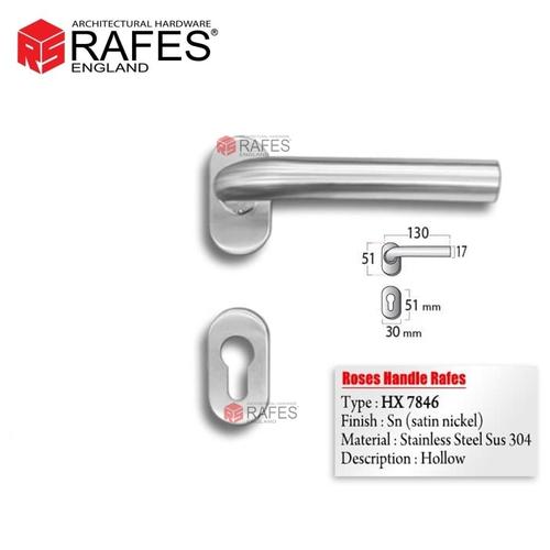Jual ROSES HANDLE PINTU ALUMINIUM RAFES STAINLESS STEEL 304 HX 7846 ...