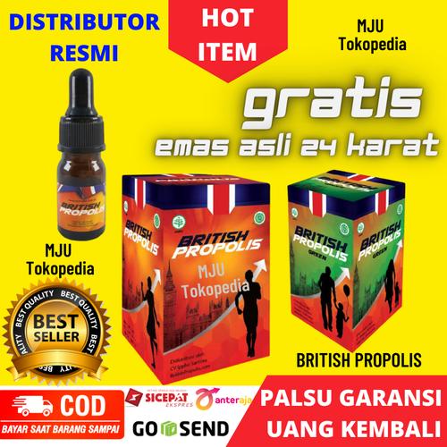 Jual BRITISH PROPOLIS ORIGINAL | PAKET 5 BOTOL - 1 pcs, Merah - Kota ...