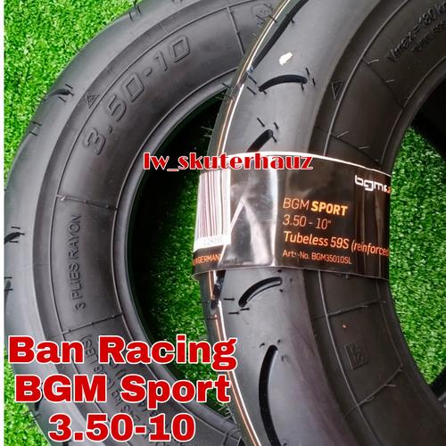 Jual Ban Racing tubeless BGM Sport GERMANY ukuran 3.50-10 - Jakarta ...