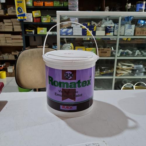 Jual cat tembok romatex 5kg warna hitam dan putih - Kota Bekasi ...