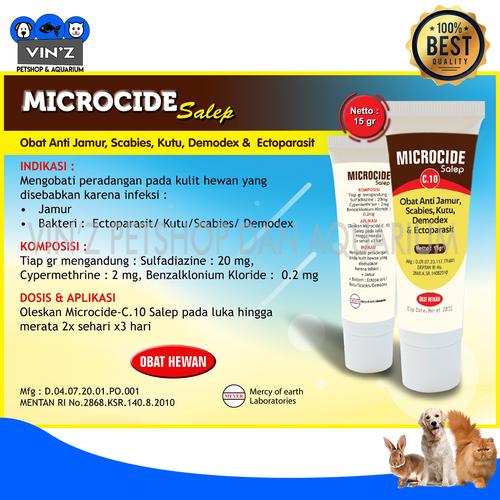 Jual Obat Microcide Jamur Scabies , Kutu , Demodex & Ectoparasit Hewan ...