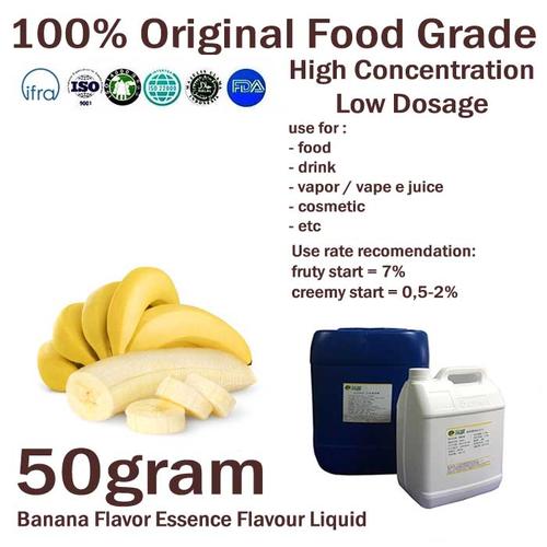Jual Perisa Perasa Pisang Essence Banana Flavour Pisang Flavor 50gram ...