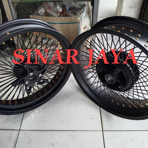 Jual velg jari custom new cbr cb150r cb150r new led fi tiger revo dll ...