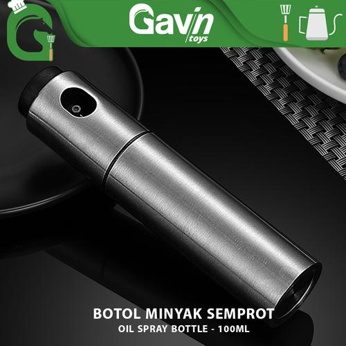 Jual Botol Minyak Semprot Stainless Cooking Oil Spray Bottle ...