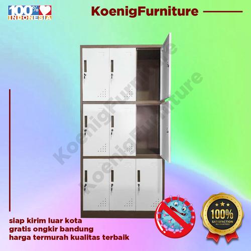 Jual Locker Besi 9 Pintu AC LS309 / Locker Besi / Locker Besi Murah ...