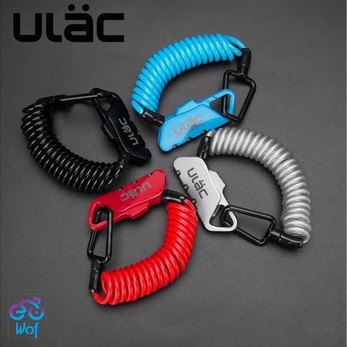 Jual ULAC Original Mini Bike Lock Kunci Sepeda Helmet Bicycle Cable ...