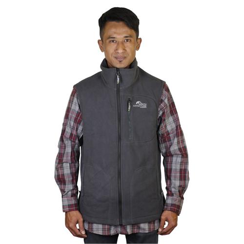 Jual JAKET ROMPI GUNUNG JAKET OUTDOOR NORTH ADVENTURE POLARVEST - Abu ...