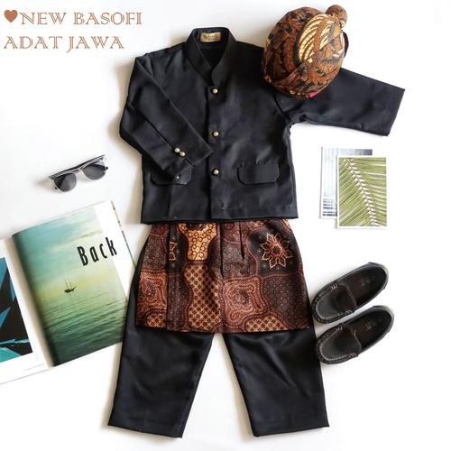 Jual Baju Adat Basofi Anak/Baju adat anak/Kostum adat anak - Maroon, 3 ...