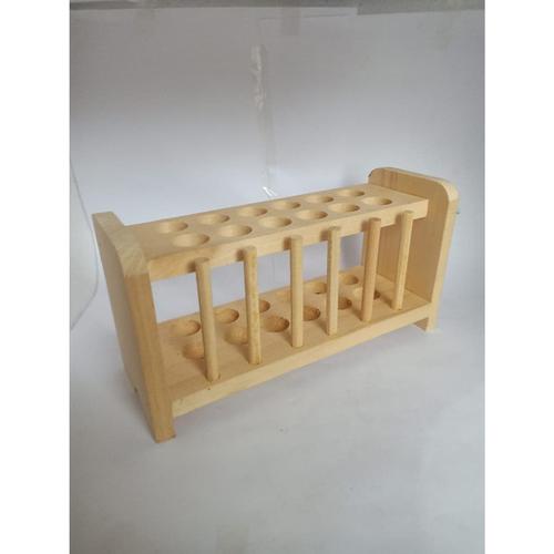 Jual Rak Tabung Reaksi Kayu ukuran 24 - Kab. Bandung - Lab Sains Shop ...