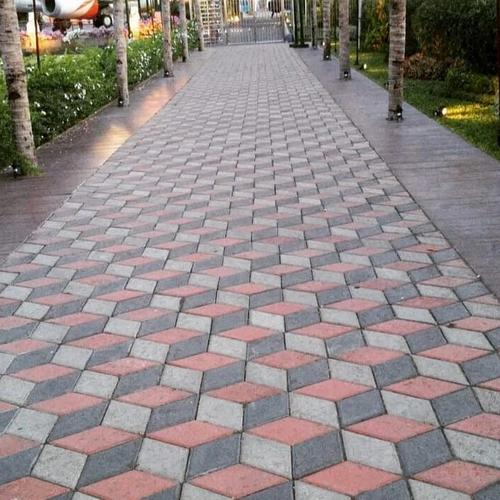 Jual paving block 3d/paving block 3d warna/paving block - Kota Depok ...