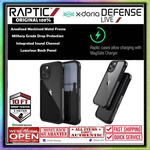 Jual iPhone 12 Pro Max 12 Pro Mini X-DORIA Defense LIVE XDORIA Raptic ...