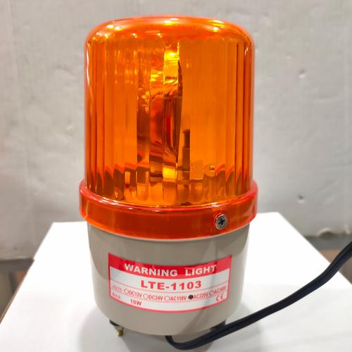 Jual LAMPU ROTARY / WARNING LIGHT 4" LTE-1103, 12V/24/220VAC,Merah ...