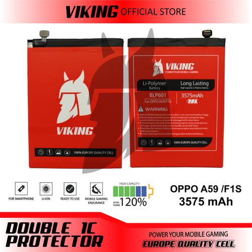 Promo VIKING Baterai Oppo F1s A59 BLP601 Double Power - Jakarta Pusat ...
