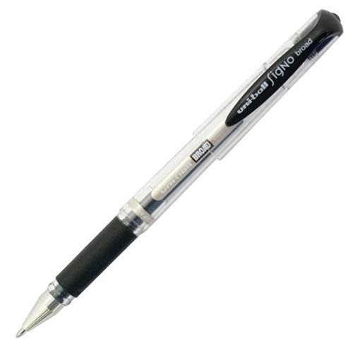 Jual Ballpoint Uniball Signo Broad UM-153 - Gel Pen - Putih - Jakarta ...