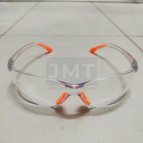 Jual Kaca Mata Safety Proyek Kerja Motor Clear atau Bening - Jakarta ...