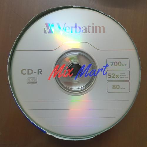 Jual CD-R Verbatim Blank Kosong 700 MB satuan ketengan - Jakarta Utara ...