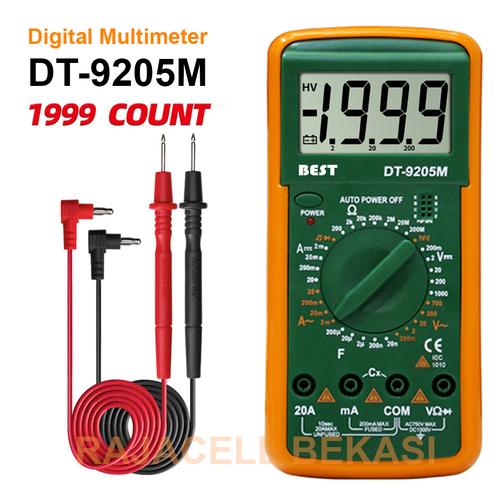 Jual DT9205M LCD Digital Multimeter Voltmeter Ohmmeter Ammeter ...