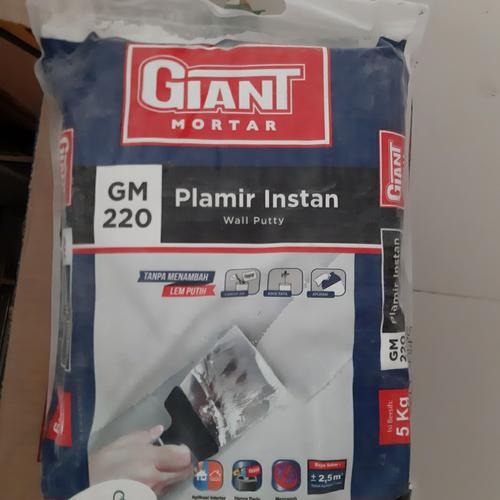 Jual Giant mortal Gm 220 Plamir instant 5 kg - Kota Tangerang - TB Giat ...