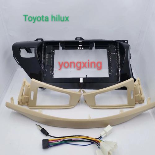 Jual Frame Android Head Unit 16-21 toyota hilux 10 inch + free socket ...