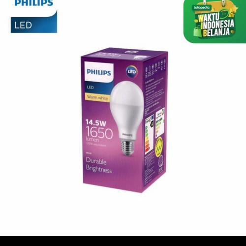 Jual lampu led buld philips 14,5w cahaya putih 1800 lm 50/60hz 220v ...
