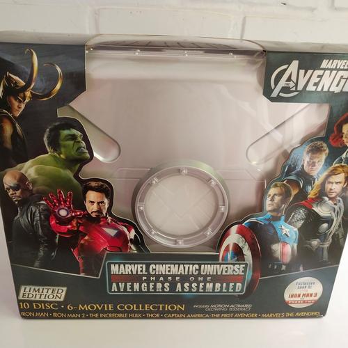 Jual marvel cinematic universe phase one blu ray gift set super rare ...
