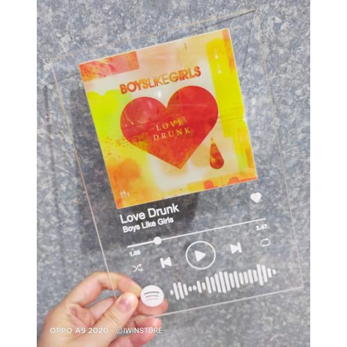 Jual CUSTOM AKRILIK SPOTIFY SONG ALBUM / AKRILIK SPOTIFY SONG ALBUM ...