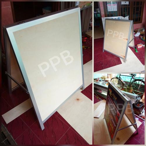 Jual Signboard 80/ Display Banner/ Standing Banner/Papan Promosi Booth ...
