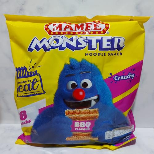 Jual MAMEE MONSTER Noodle Snack BBQ FLAVOUR 8 packs - Jakarta Utara ...