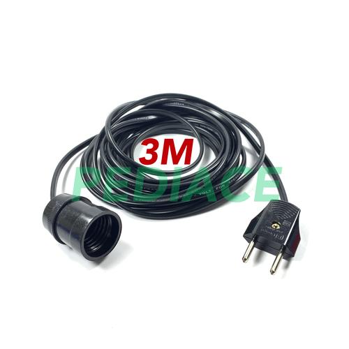 Jual Fitting Lampu Gantung Broco Fitting E27 - Kabel 2x0.75mm 3 Meter ...