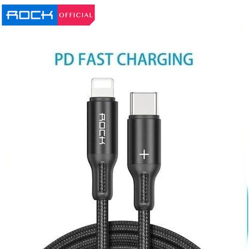 Jual ROCK Cable R2 Type C to Lightning PD Fast Charging Power Delivery ...