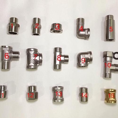 Jual Sambungan pipa nepel sok drat knee Tee stainless 304 / fitting pipa - 9 - Jakarta Utara ...