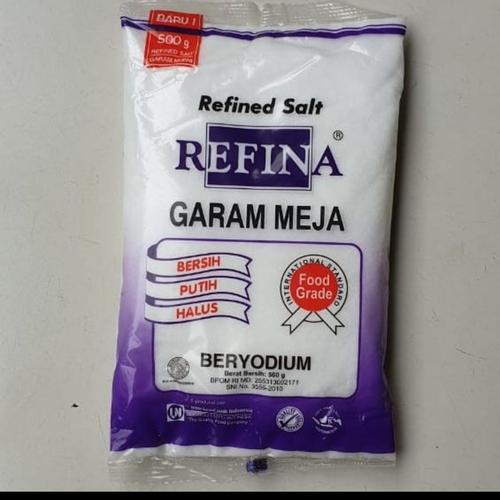 Jual Garam meja Refina garam masak 500gram 500gr - Jakarta Selatan ...