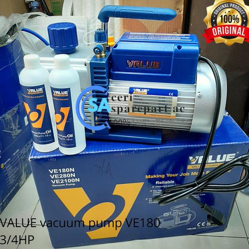 Jual VALUE vacum VE180 Vacuum pump AC 3/4HP - Jakarta Pusat - VIP AC ...