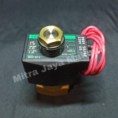 Jual CKD SOLENOID VALVE AB42-02-6-AC200V - Jakarta Timur - Mitra Jaya Makmur (MJM) | Tokopedia