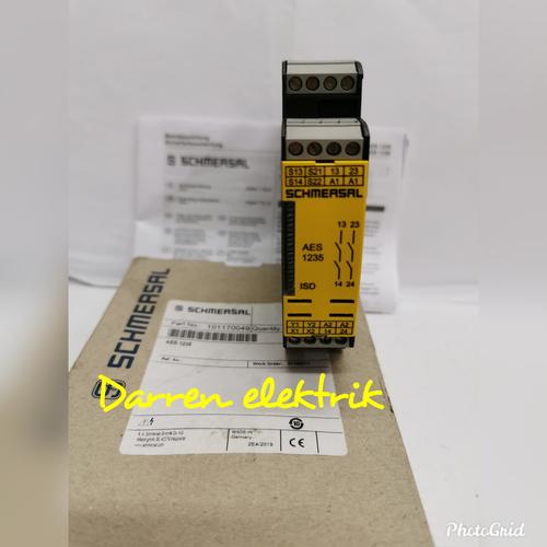 Jual safety relay schmersal AES 1235,24vdc part 101170049 - Jakarta ...