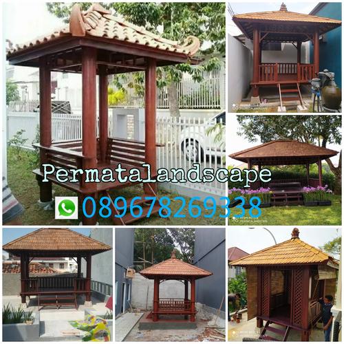 Jual saung | gazebo | saung kayu kelapa | gazebo kayu kelapa - Kab ...