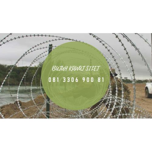 Jual KAWAT SILET / RAZOR WIRE BTO22-980 EX. CONCERTINA ANTI HURU HARA ...