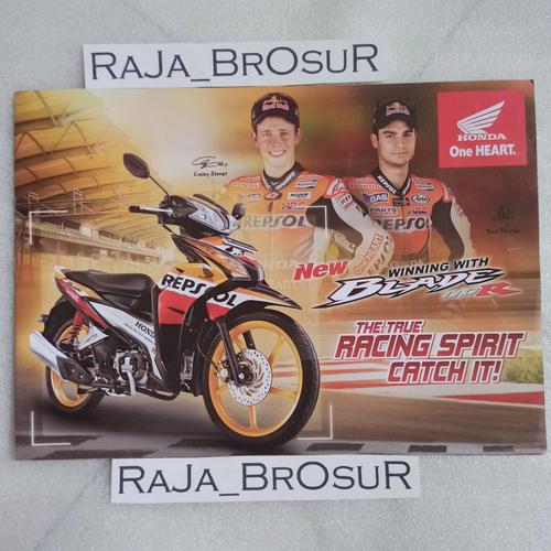 Jual Poster brosur Honda Blade Repsol 110 R - Kab. Langkat - RajaBrosur ...