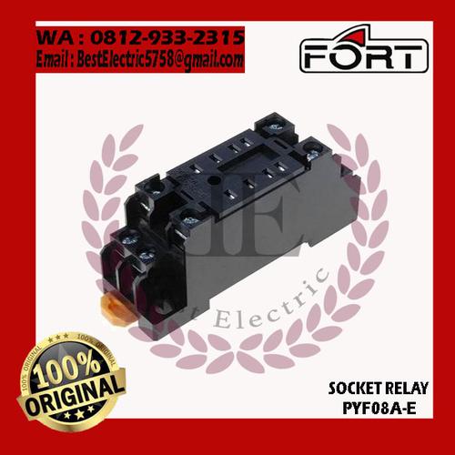 Jual SOCKET RELAY FORT / PYF08A-E / 8PIN / MY-2, H3Y - Jakarta Pusat - Best Electric 168 | Tokopedia