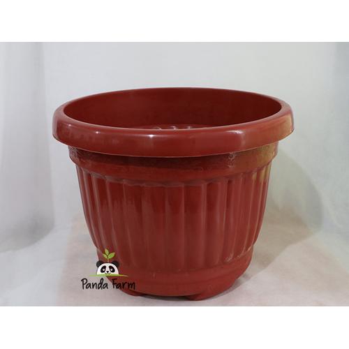 Jual Pot Bunga Coklat Cantik BP NKH 30 Kuping - Diameter 27 cm - Kota ...