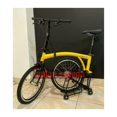 Jual Sepeda lipat 16 3sixty M3 flat bar 3 sixty threesixty 360 trifold - Biru - Jakarta Barat ...