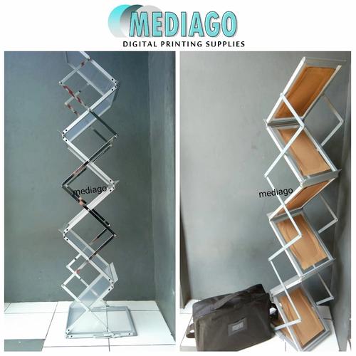 Jual Rak Brosur 7 Susun Acrylic | Rak Brosur Lipat - Jakarta Utara ...