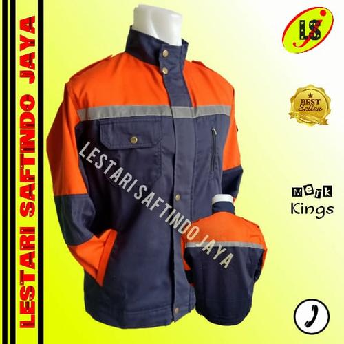 Jual JAKET SAFETY / WEARPACK RESLETING SERAGAM SAFETY - XXXXL - Jakarta ...