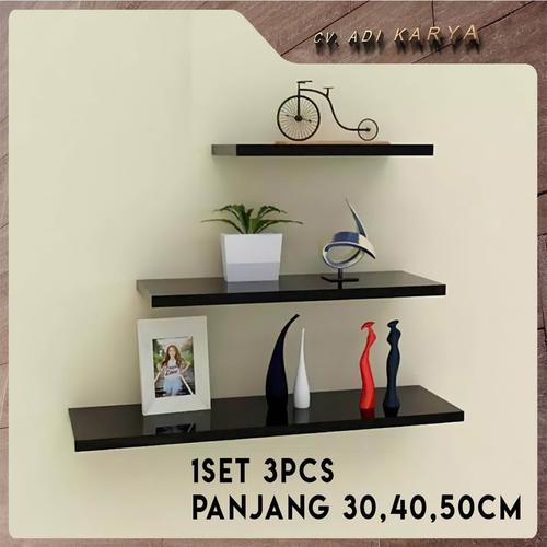 Jual Rak Bunga Dinding Tempel Minimalis Serbaguna Hiasan Dinding ...