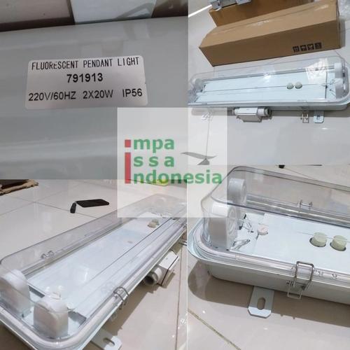 Jual 791913 - FL CEILING LIGHT WATERTIGHT W/GLOBE AC220V KEW202 20WX2 ...