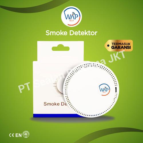 Jual WapTech Smoke Detector Battery Portable Stand Alone - Kota ...